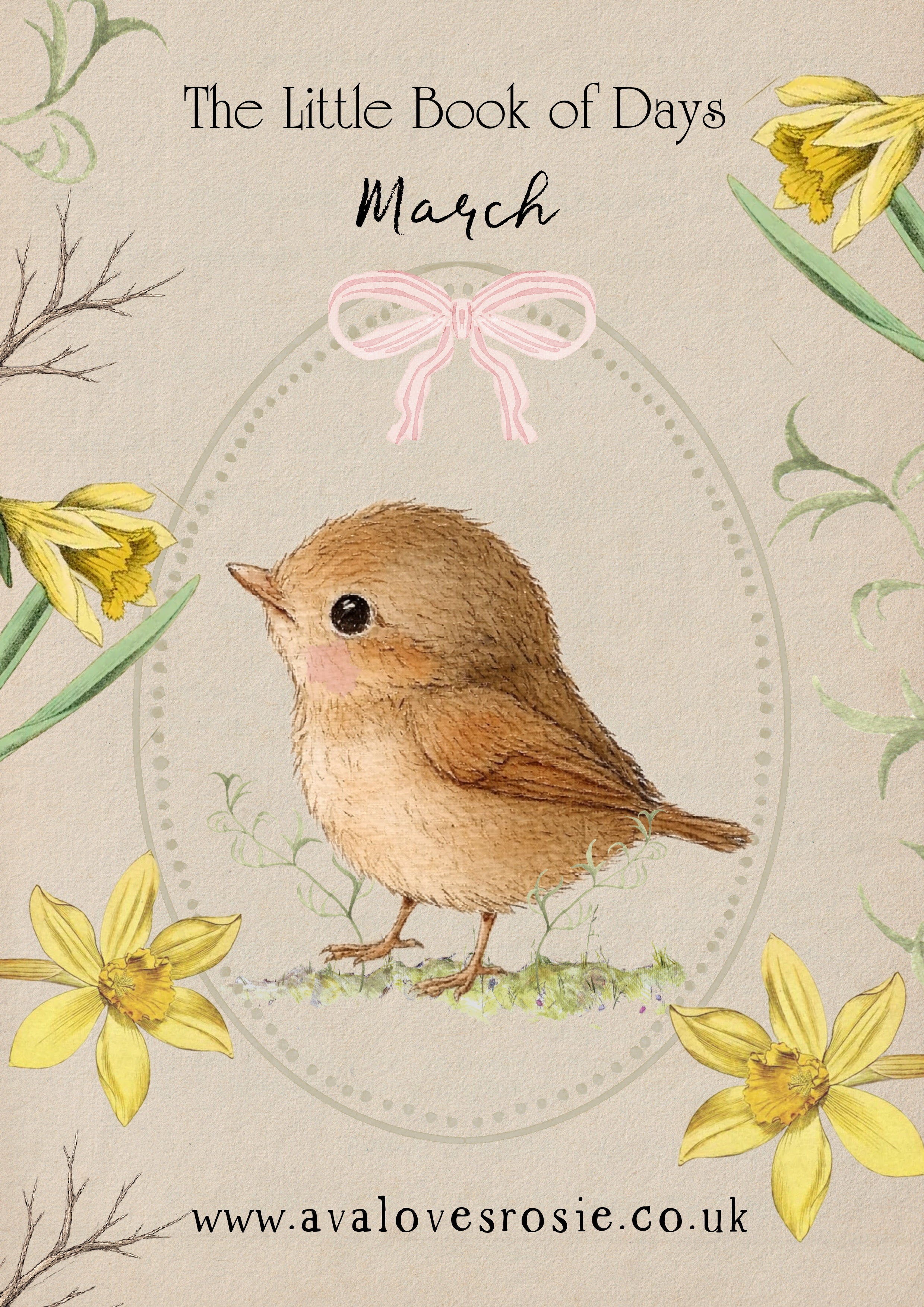 The Little Book Of Days - March – Ava Loves Rosie