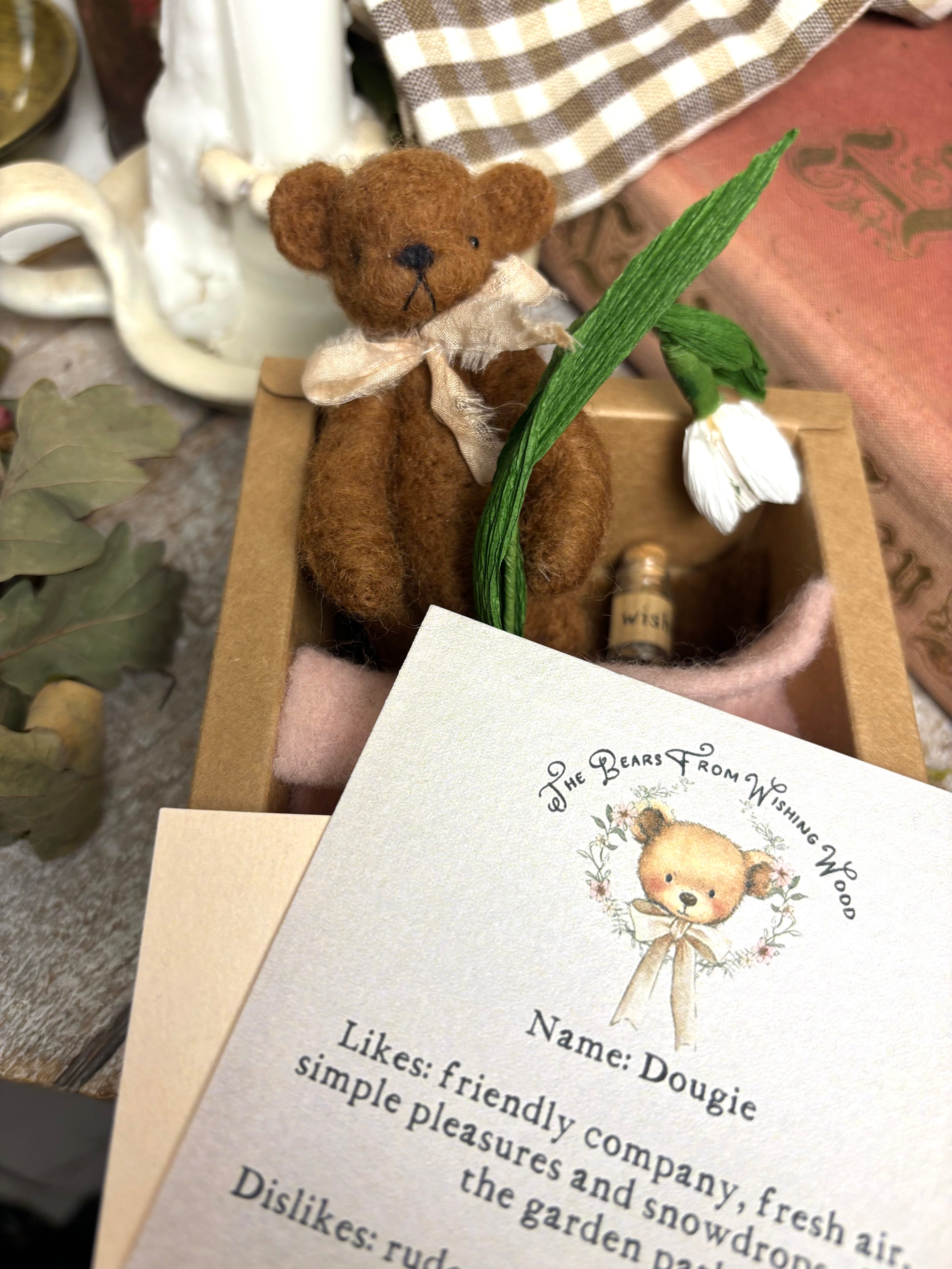 The Bears Of Wishing Wood - Snowdrop Collection - Dougie – Ava Loves Rosie